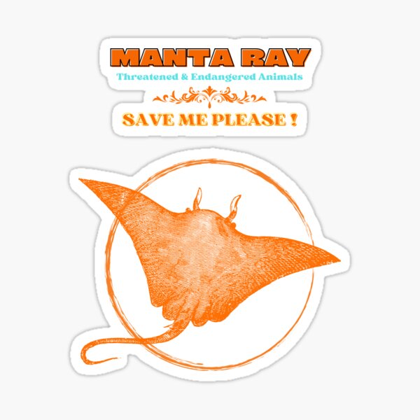 " Manta Ray" Sticker for Sale by yassooarts | Redbubble