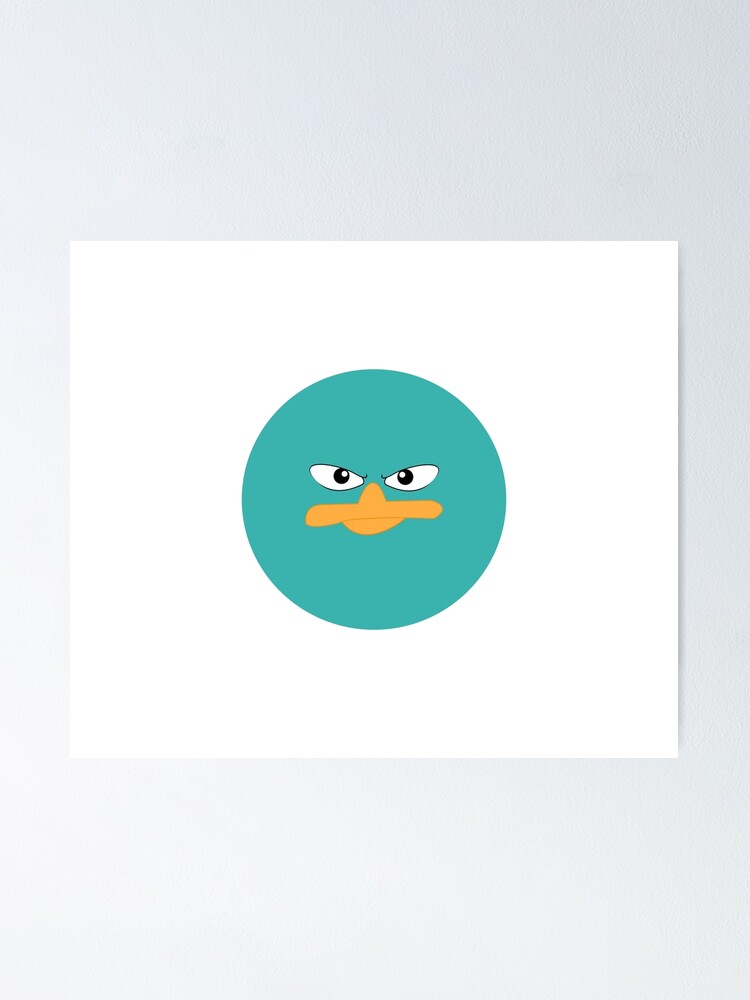 "Agent P Sticker" Poster for Sale by Mouhssine1212 | Redbubble
