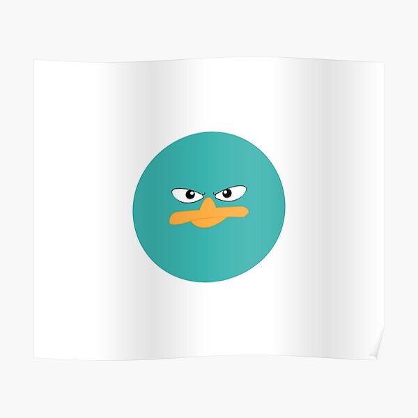 "Agent P Sticker" Poster for Sale by Mouhssine1212 | Redbubble