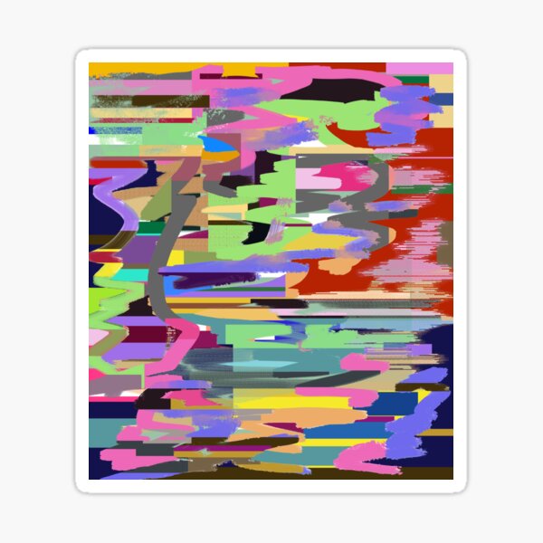 "EM lines" Sticker for Sale by MarlundArt | Redbubble