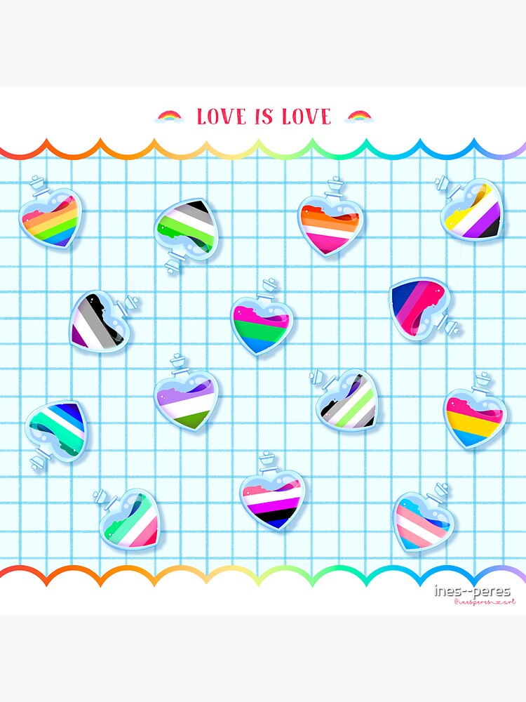 Pride Potions Sticker For Sale By Ines Peres Redbubble