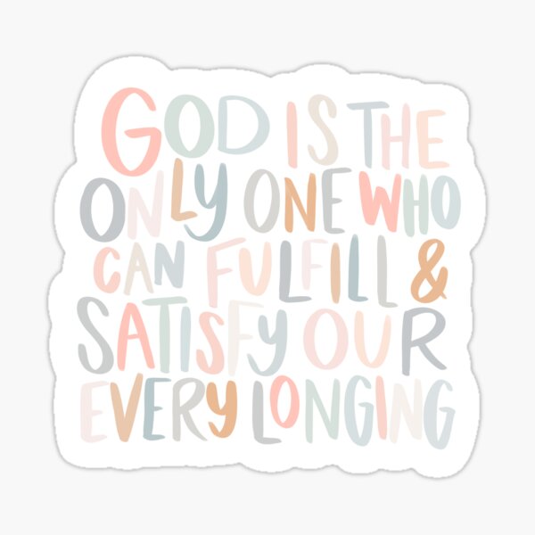 "God is the only one" Sticker for Sale by aw718 | Redbubble