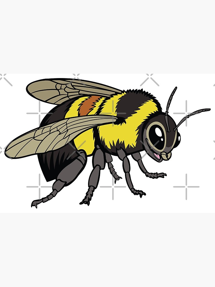 "Rusty Patched Bumble Bee" Poster for Sale by PepomintNarwhal | Redbubble