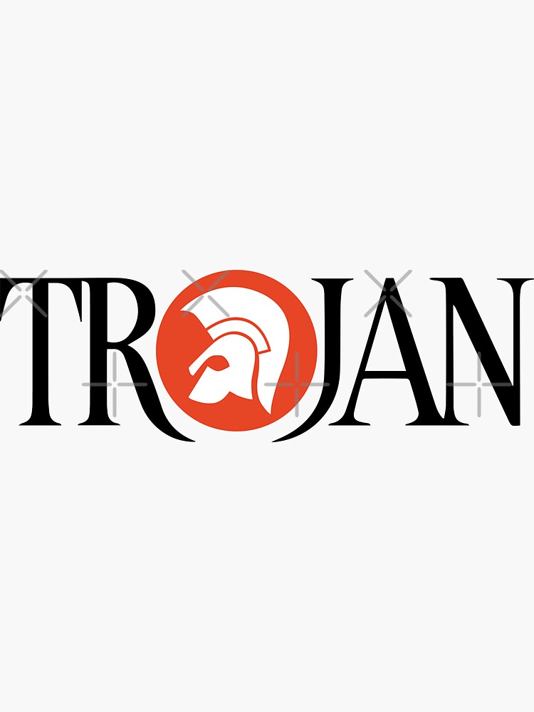"Trojan" Sticker for Sale by RoyBrownSm | Redbubble