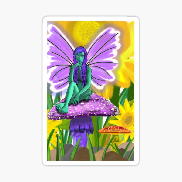"Fae" Sticker for Sale by RedGibson | Redbubble