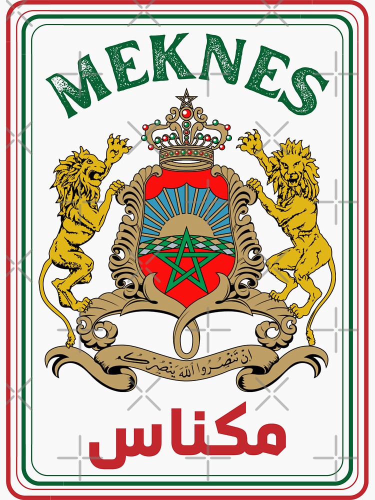 "Moroccan City of Meknes" Sticker for Sale by FedSherDesign | Redbubble
