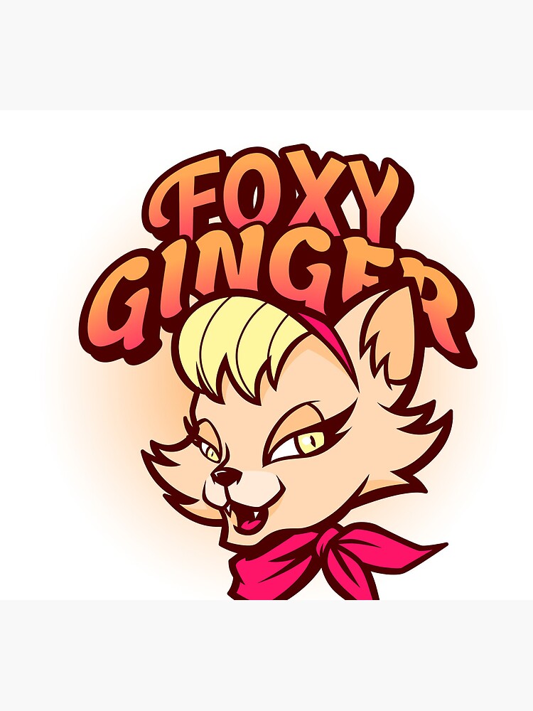 "Foxy Ginger " Poster for Sale by YESSAYANA | Redbubble