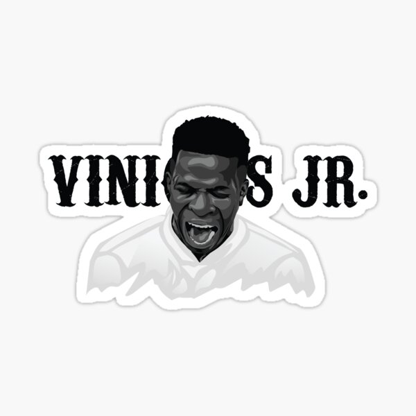 "Vinicius Junior" Sticker for Sale by Deura | Redbubble