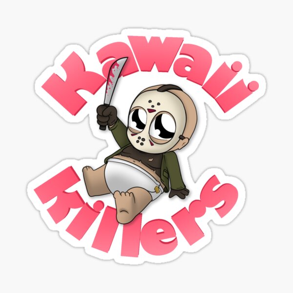 "Kawaii Killers Jason" Sticker for Sale by mdkmdk151 | Redbubble