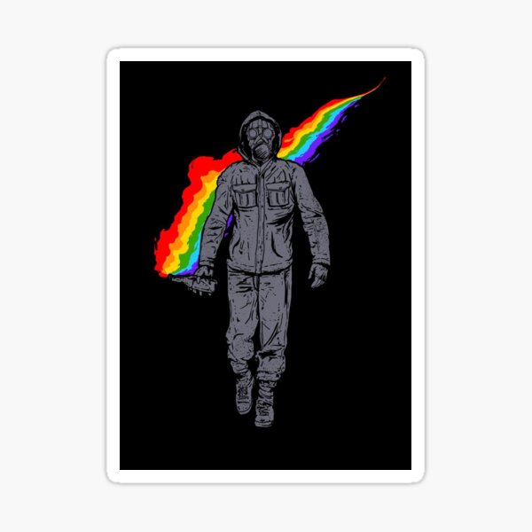"Molotov Cocktail LGBT " Sticker for Sale by albiebriggs98 | Redbubble