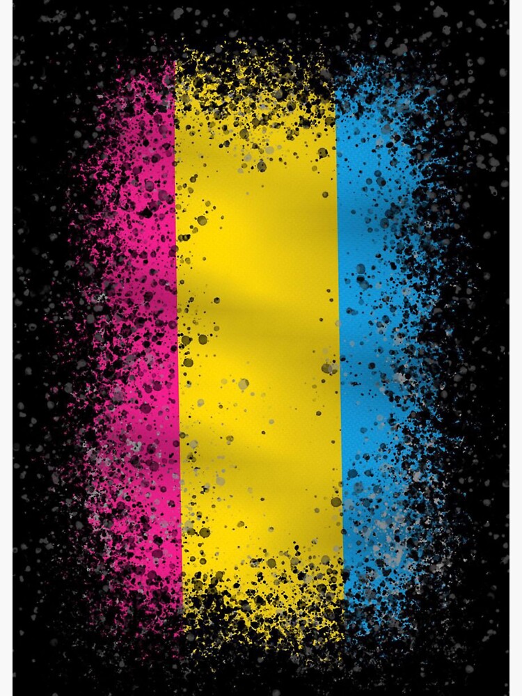 "Pan Flag " Sticker for Sale by albiebriggs98 | Redbubble