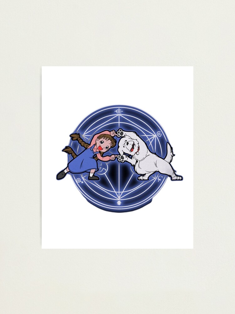 "Fusion Fullmetal Alchemist-Nina Tucker and her dog t-shirt ...