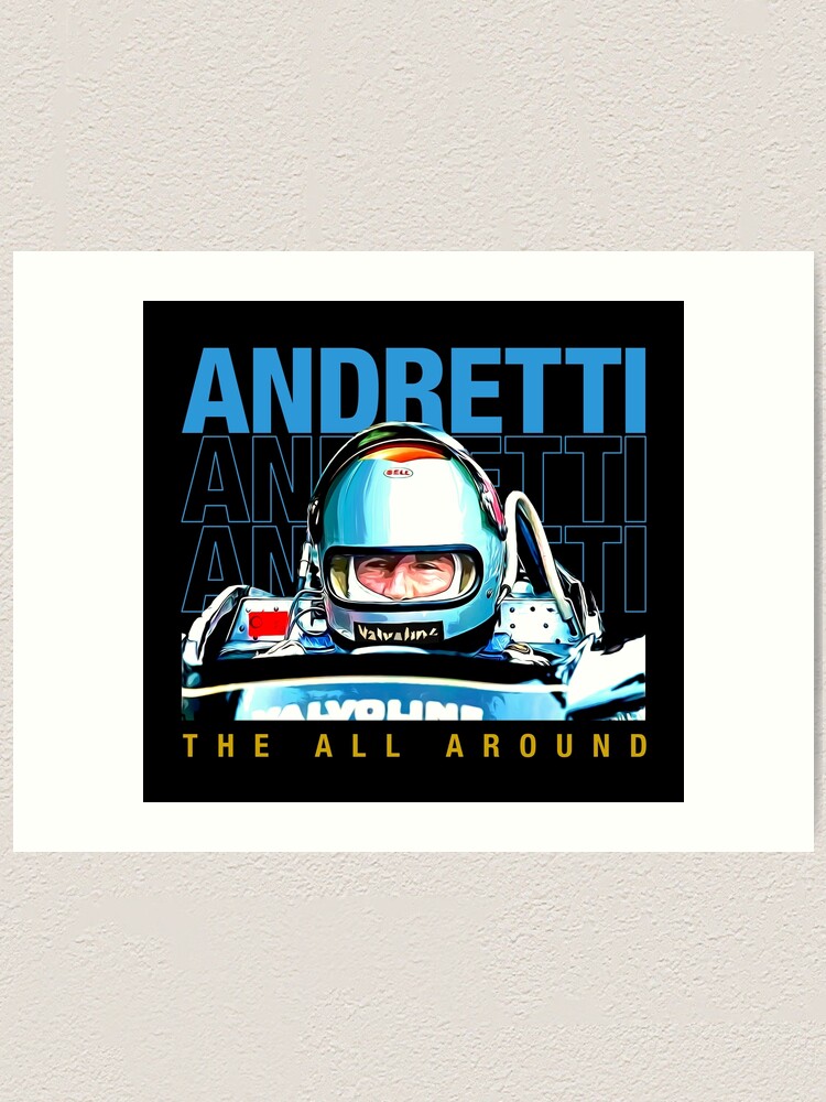 "Mario Andretti helmet F1 Champion 1978" Art Print for Sale by heatshop ...