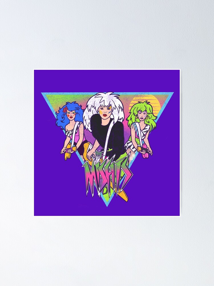 "80s Jem - Roxy - Stormer - Pizzazz" Poster for Sale by FunnehGacha ...