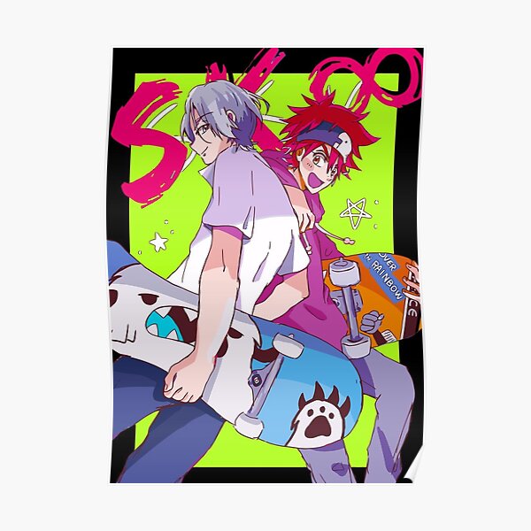"sk8 reki and langa " Poster for Sale by albiebriggs98 | Redbubble