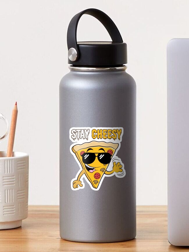 "Stay cheesy" Sticker for Sale by pnkpopcorn | Redbubble