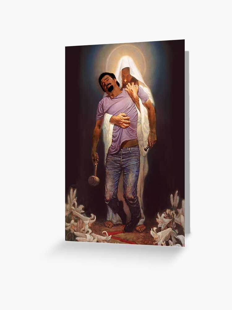 Jesus Holding Man