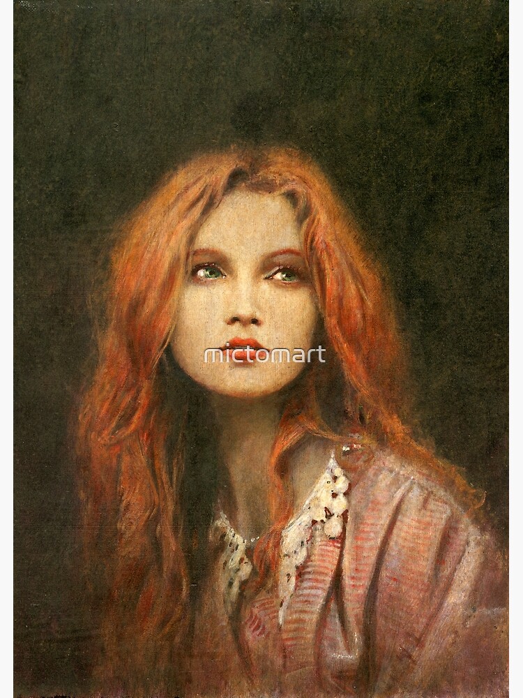 "Pre-Raphaelite Muse" Framed Art Print for Sale by mictomart | Redbubble
