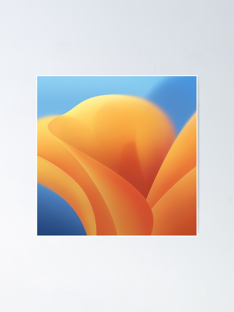 "macOS Ventura" Poster for Sale by Kadokan | Redbubble