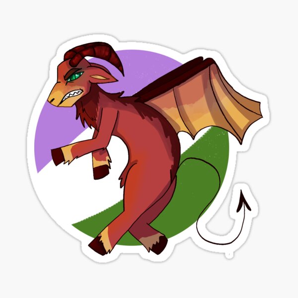 "Jersey Devil Pride Flags- Genderqueer" Sticker for Sale by fruitbat55 ...