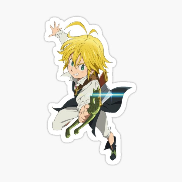 "custom meliodas" Sticker for Sale by Erasdesi | Redbubble