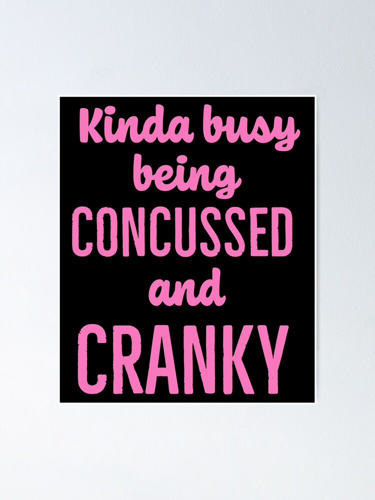 " concussion, funny self deprecating, traumatic brain injury awareness ...