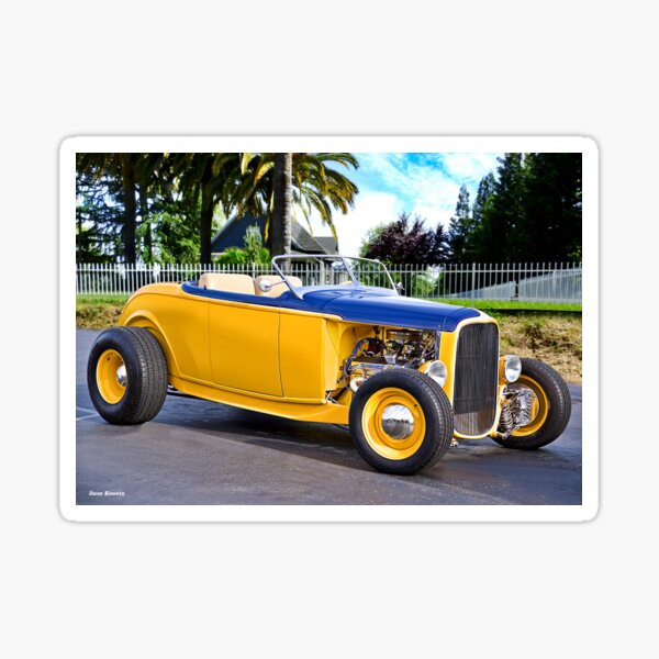 "1932 Ford Roadster I" Sticker by DaveKoontz | Redbubble