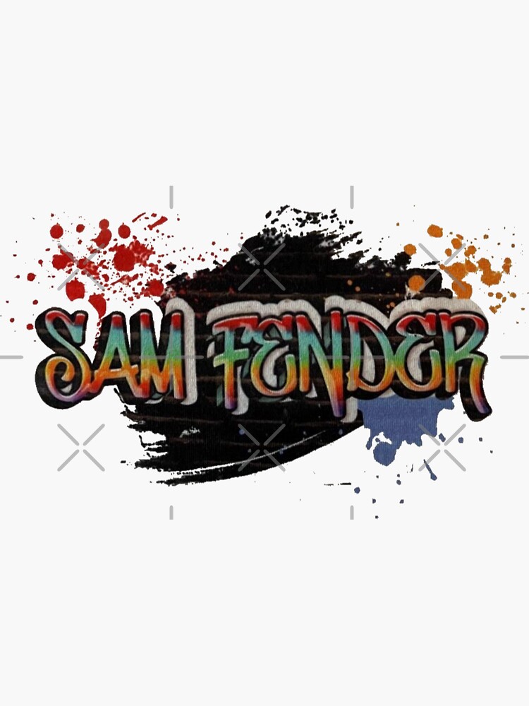 "Sam fender " Sticker for Sale by SCARLUX | Redbubble