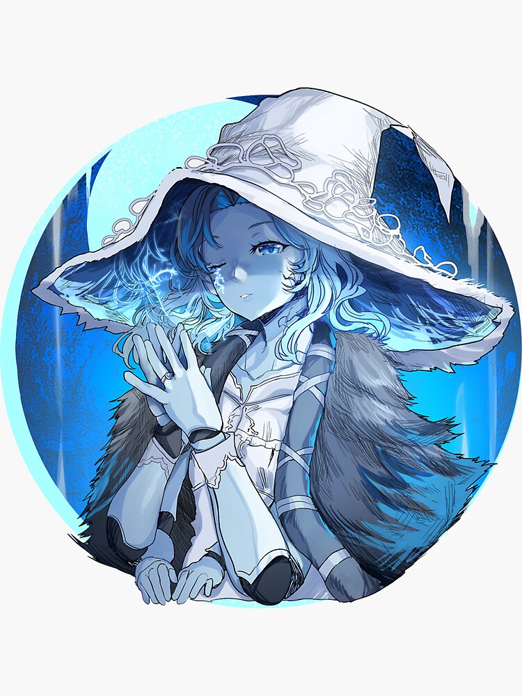 "anime ranni the witch" Sticker for Sale by ARTBAHLOU | Redbubble