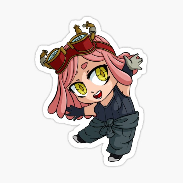 "Cheerful Chibi Hatsume Mei" Sticker for Sale by CutiePi3 | Redbubble