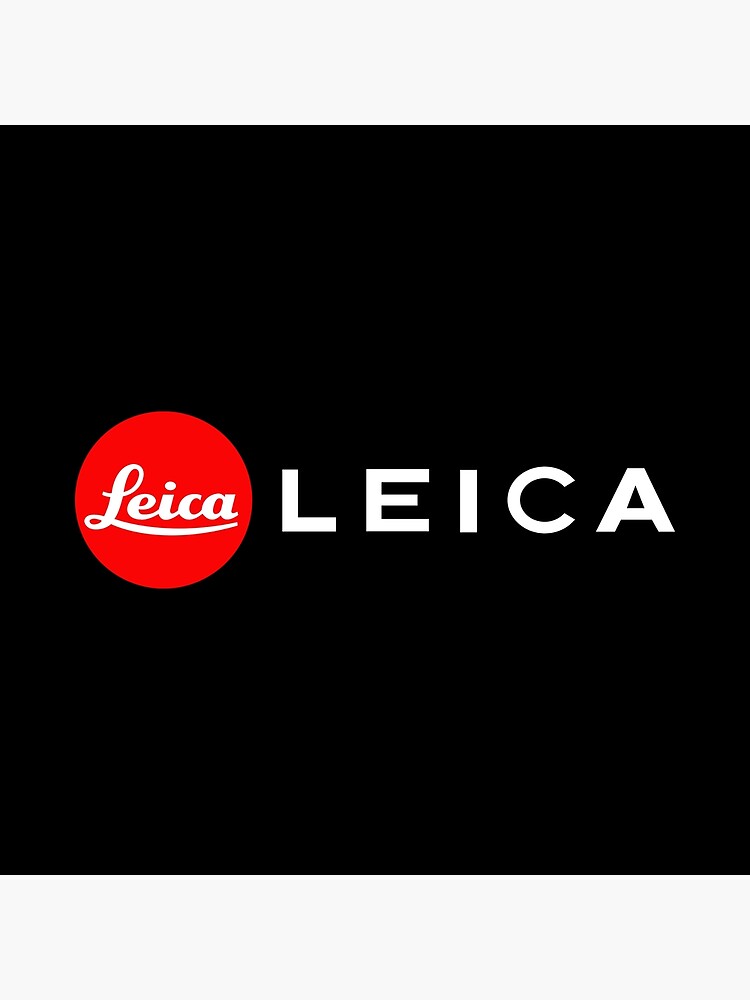"LEICA-LOGO" Poster for Sale by ArthurWood710 | Redbubble
