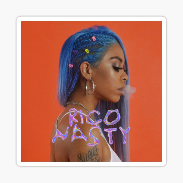 "logo of Ricko Nastiy" Sticker for Sale by justinddam | Redbubble