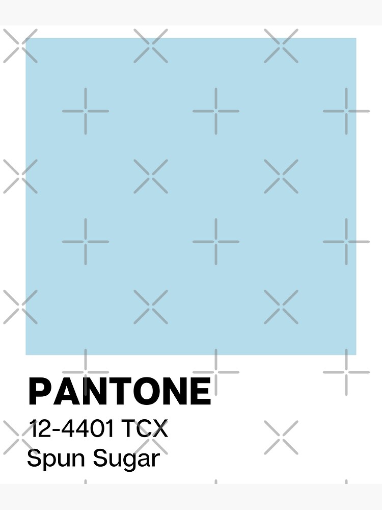"Pantone Spun Sugar" Poster for Sale by piastrelli | Redbubble