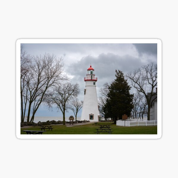 "Marblehead Lighthouse Color" Sticker for Sale by CreatedBySarahJ ...