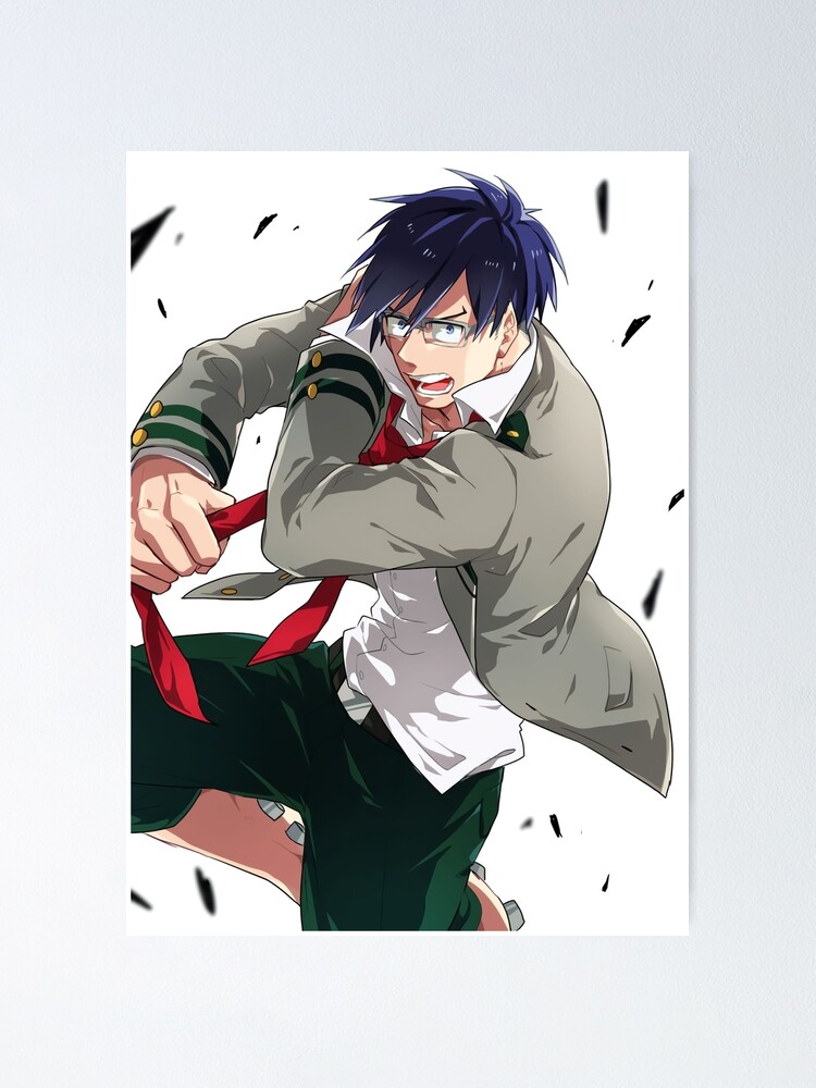Tenya Lida My Hero Academia Fanart Poster For Sale By Valekun Redbubble