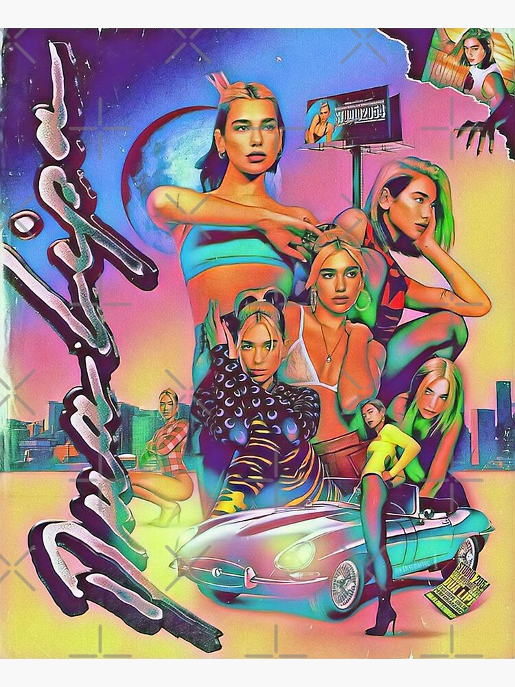 "dua lipas" Poster for Sale by maxinejonesdsd | Redbubble