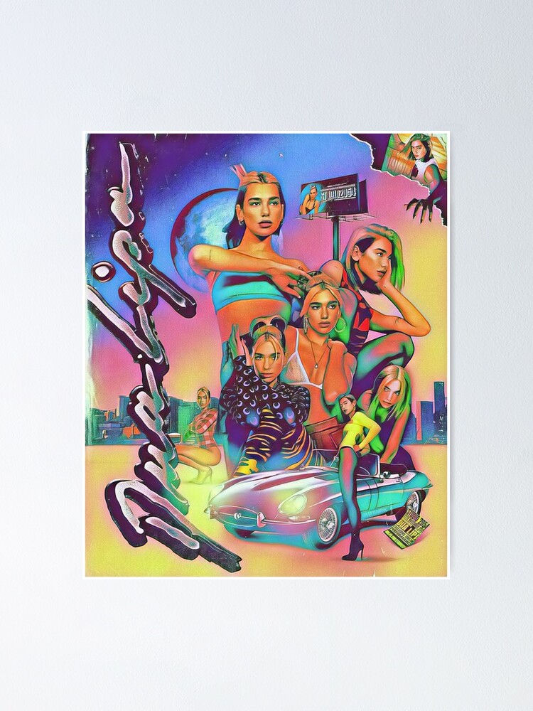 "dua lipas" Poster for Sale by maxinejonesdsd | Redbubble