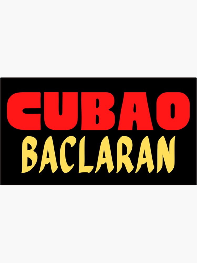 "Jeepney Signage (Cubao Baclaran) " Sticker by foliolestudio | Redbubble