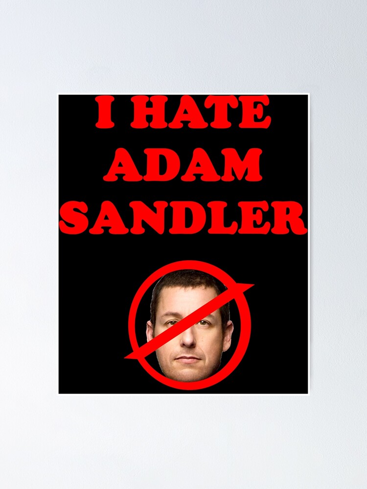 Póster «Mujeres que aman I Hate Adam Halloween Sandler Logo Gráfico» de ...