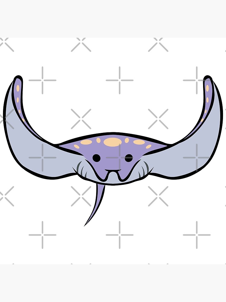 "Cute Manta Ray" Poster for Sale by jess01png | Redbubble