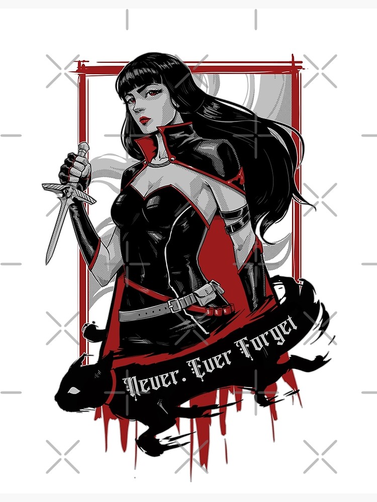 "Mia Corvere Nevernight" Poster for Sale by irrelephantph | Redbubble