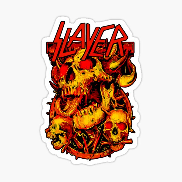 "Greatest Thrash Metal Band" Sticker for Sale by SihnoXOnhis | Redbubble