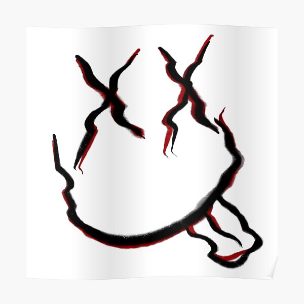 "Acid Smiley face " Poster for Sale by TheUndeadDesign | Redbubble