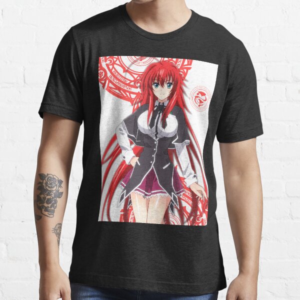 "Rias Gremory High School DxD Drawing For Otaku" T-shirt for Sale by ...
