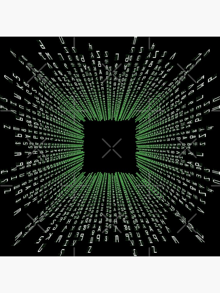 "Enter the Matrix - Into the Matrix" Greeting Card for Sale by ...