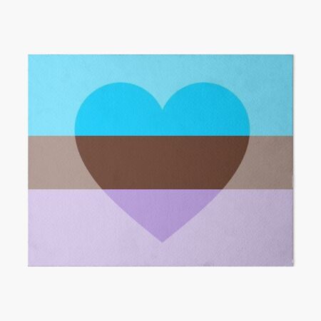 "Androromantic Pride Flag" Art Board Print by kiippers | Redbubble