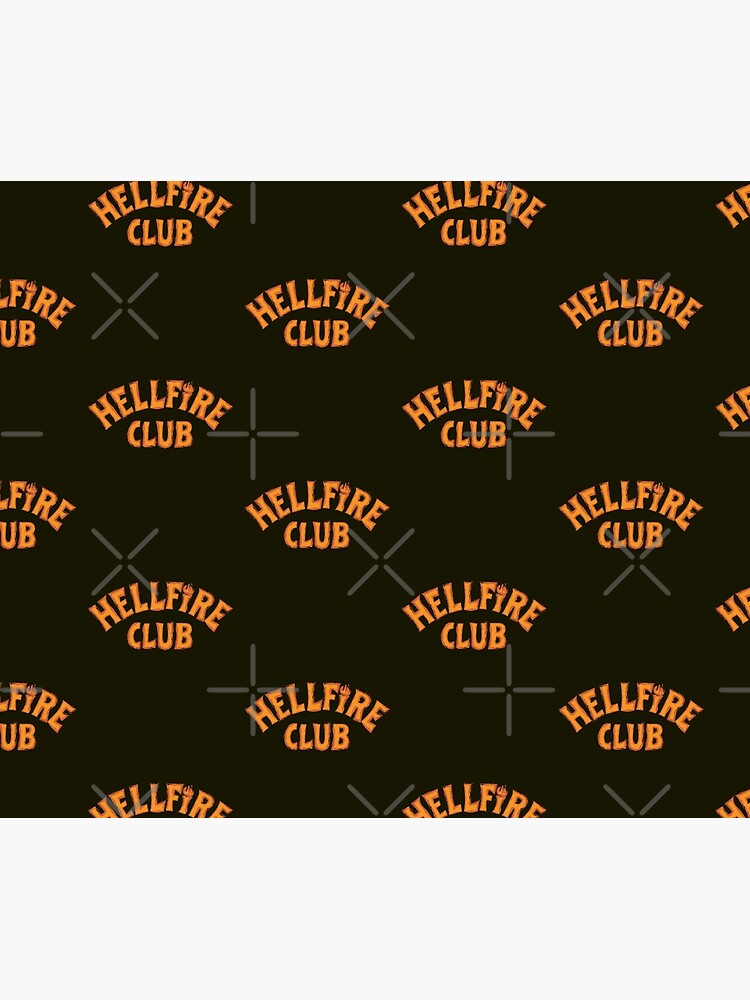 "Stranger Things Hellfire Club" Throw Blanket for Sale by barjasta ...
