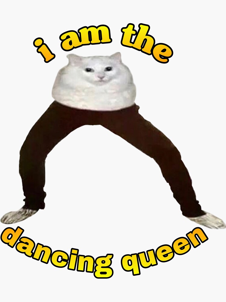 "I Am The Dancing Queen" Sticker for Sale by suhhruhh | Redbubble