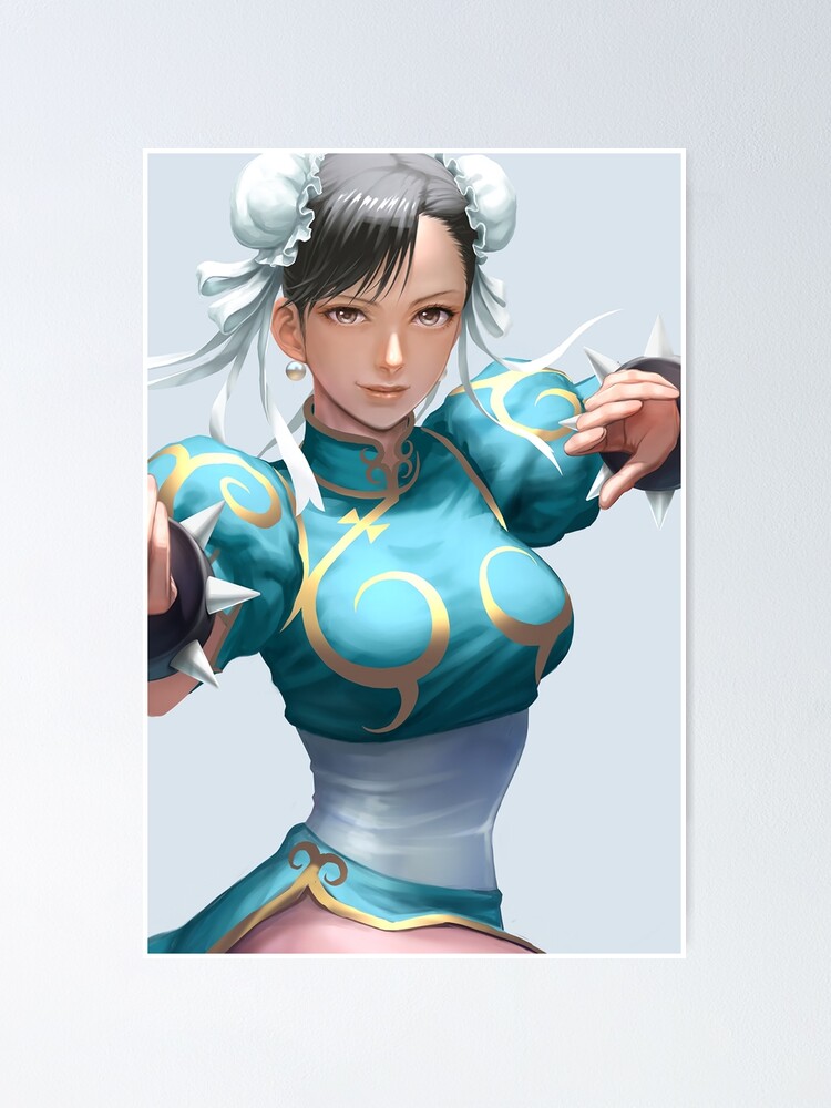"Chun Li" Poster for Sale by Tifanyyas | Redbubble