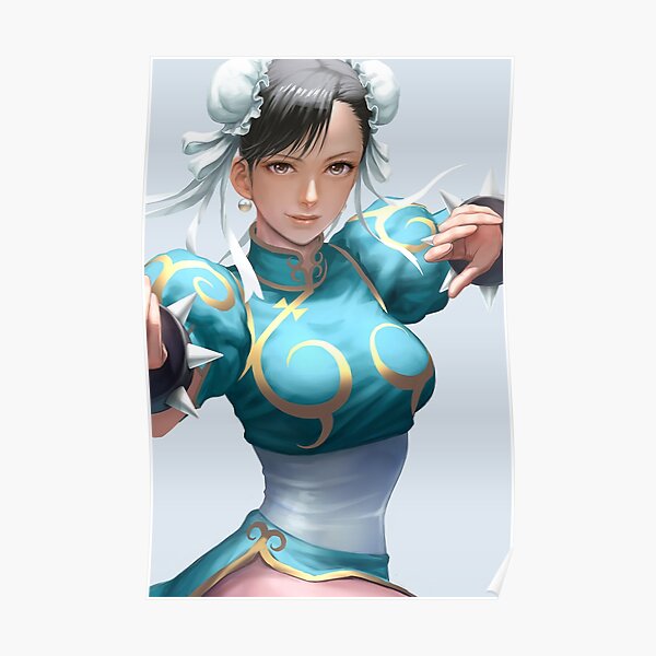 "Chun Li" Poster for Sale by Tifanyyas | Redbubble